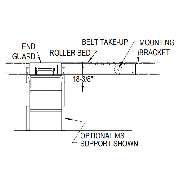 Live Roller Spur Conveyor | Bastian Solutions