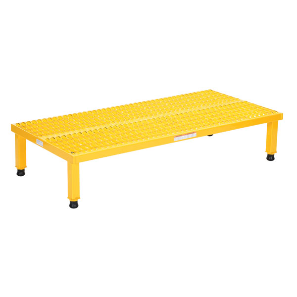 24" x 48" Serrated Deck Adjustable Work Platform | Bastian Solutions