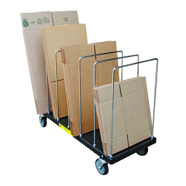 Portable Carton Cart W/ Dividers 18 X 44 | Bastian Solutions