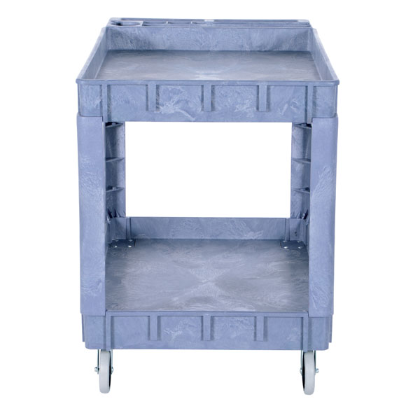 Plastic Utility Cart 2 Shelves 24.5 X 36 | Bastian Solutions