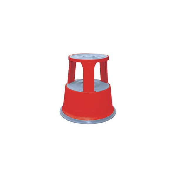 Red Rolling Step Stool | Bastian Solutions