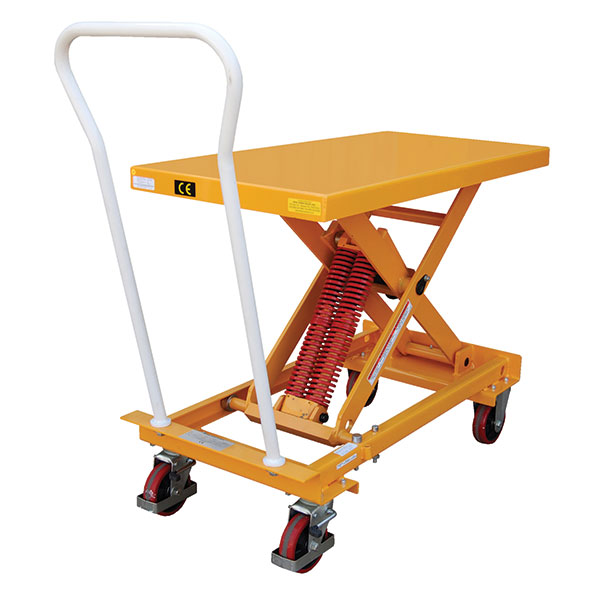 Vestil Self-Elevating Lift Carts - 48" L x 20" W x 800 lbs | Bastian ...