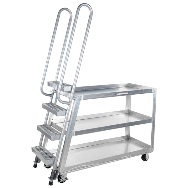 22" x 52" Heavy Duty Stock Picking Cart | Bastian Solutions