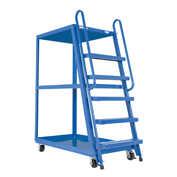 28" x 52" Extra Tall Heavy Duty Stock Picking Cart | Bastian Solutions