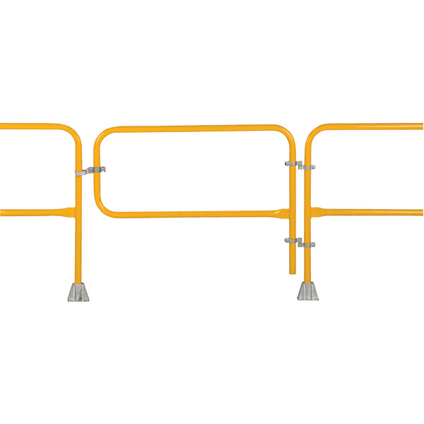 Vestil Pipe Safety Railing Gate-P Shaped 48X42 | Bastian Solutions