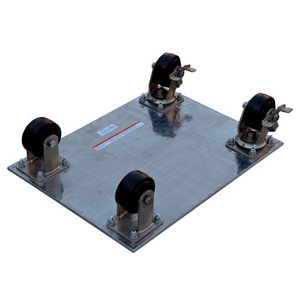 Vestil Aluminum Plate Dolly 1.2K Lb Cap 18X24 | Bastian Solutions
