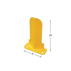 Low Profile Rack Guards | Bastian Solutions