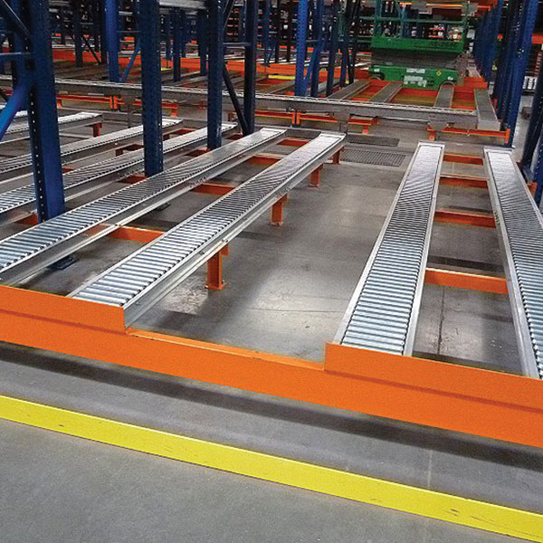 Split Roller Pallet Flow | Bastian Solutions