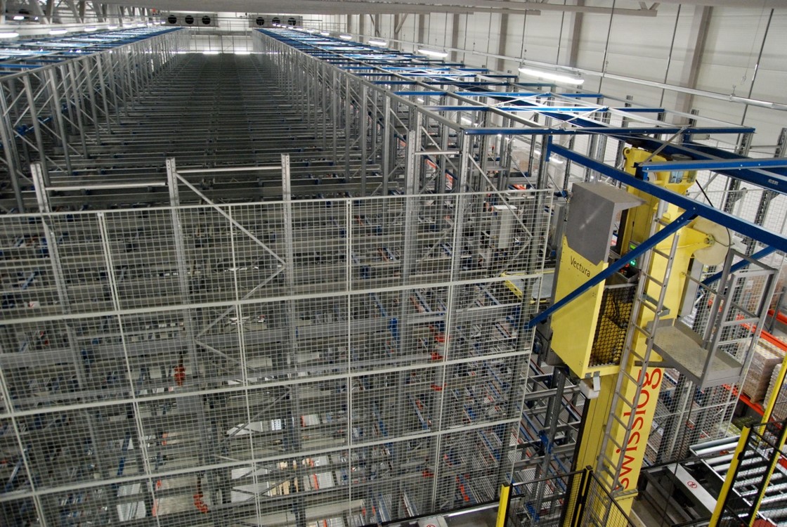 Vectura Unit Load | Automated Storage and Retrieval | Stacker crane ...