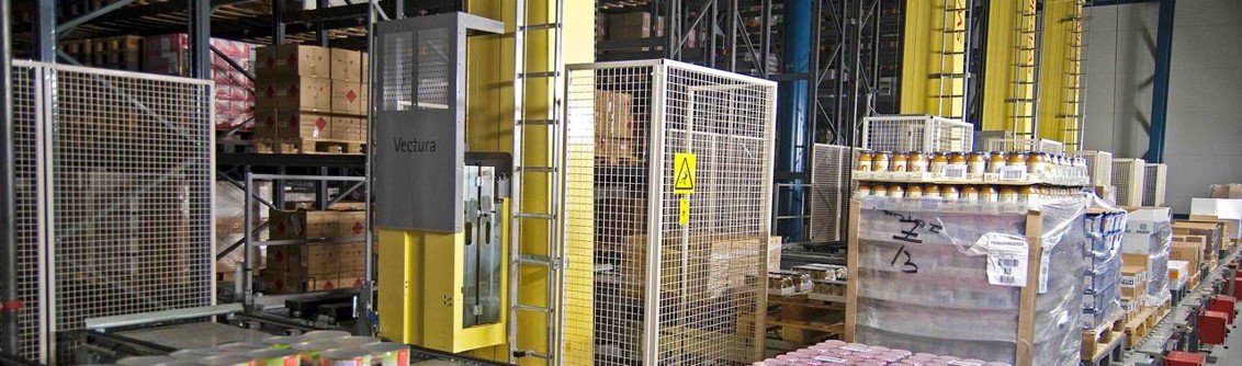 Vectura Unit Load | Automated Storage and Retrieval | Stacker crane ...