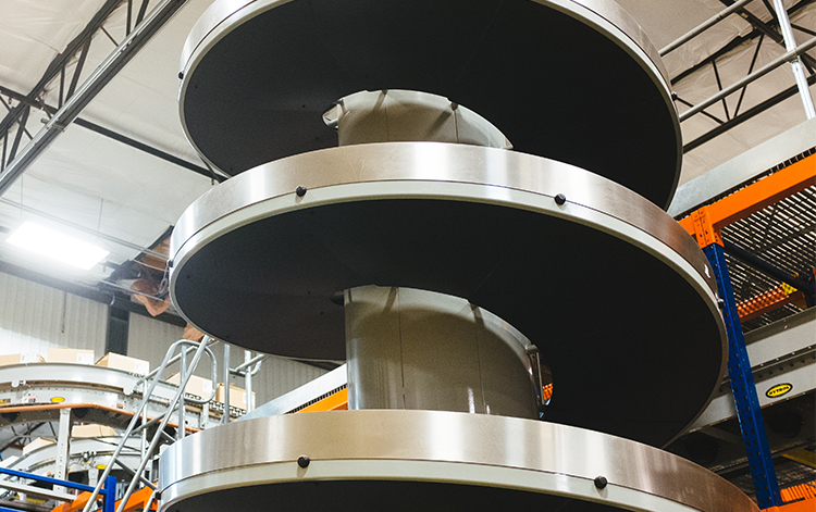 Spiral Conveyor | Material Handling Automation | Bastian Solutions ...